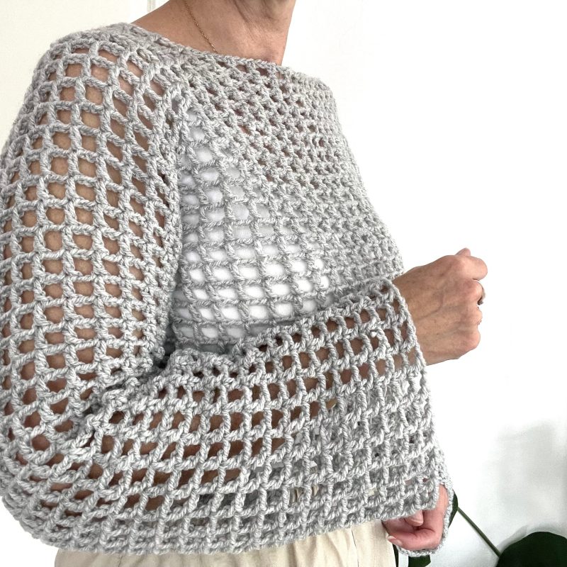 Fishnet jumper Rixt – Frisian knitting